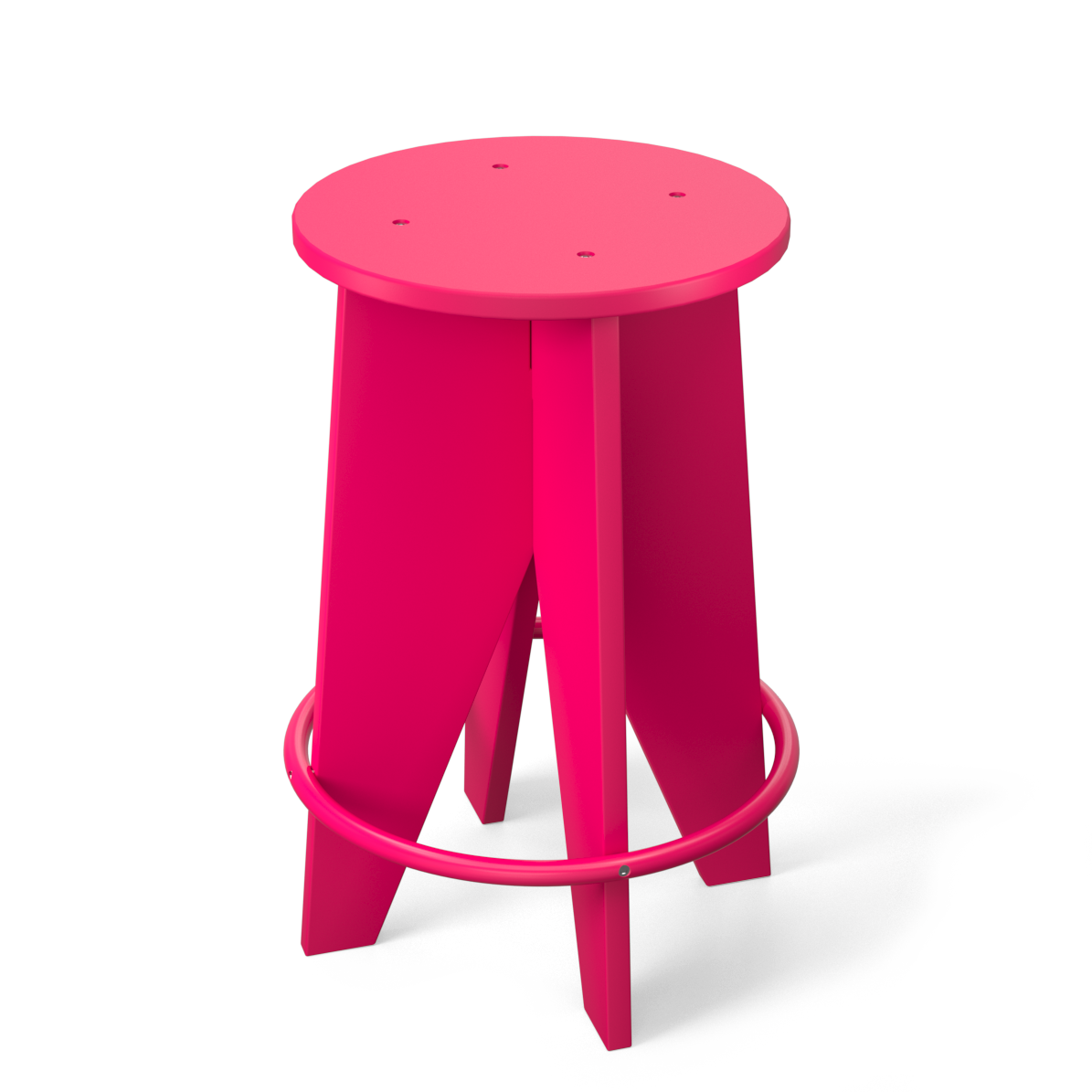 POINT SEMI BAR STOOL - Aesthetic Objects