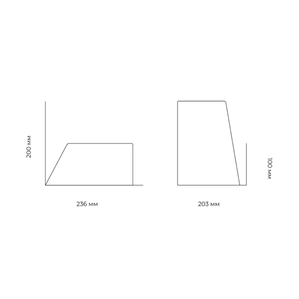 DIAGONAL BOOK HOLDER - Aesthetic Objects