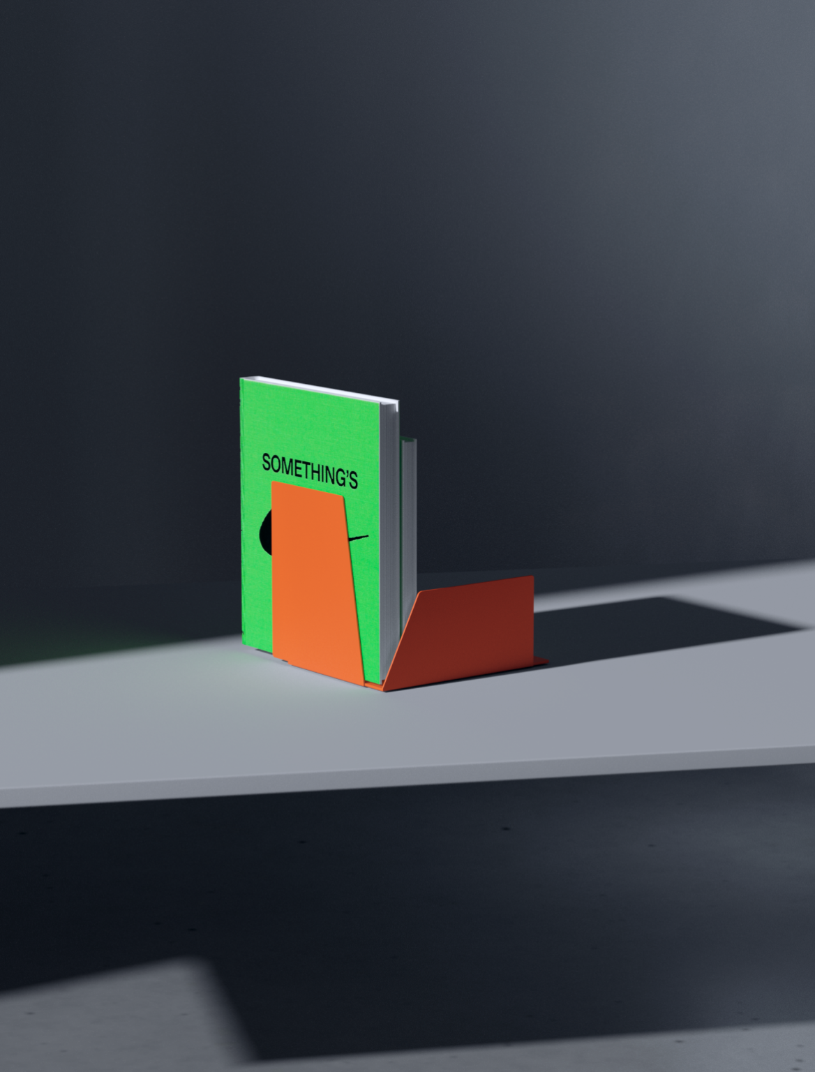 DIAGONAL BOOK HOLDER - Aesthetic Objects